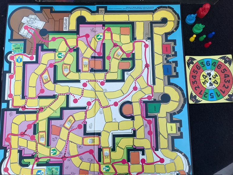 Game of Dracula 1978 Board Game by Waddington VINTAGE RETRO ~ 2–4 ...