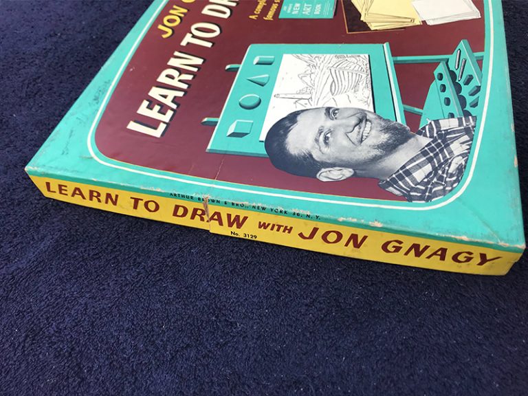 Vintage Jon Gnagy Learn To Draw Outfit Artist Drawing And Instructions ...