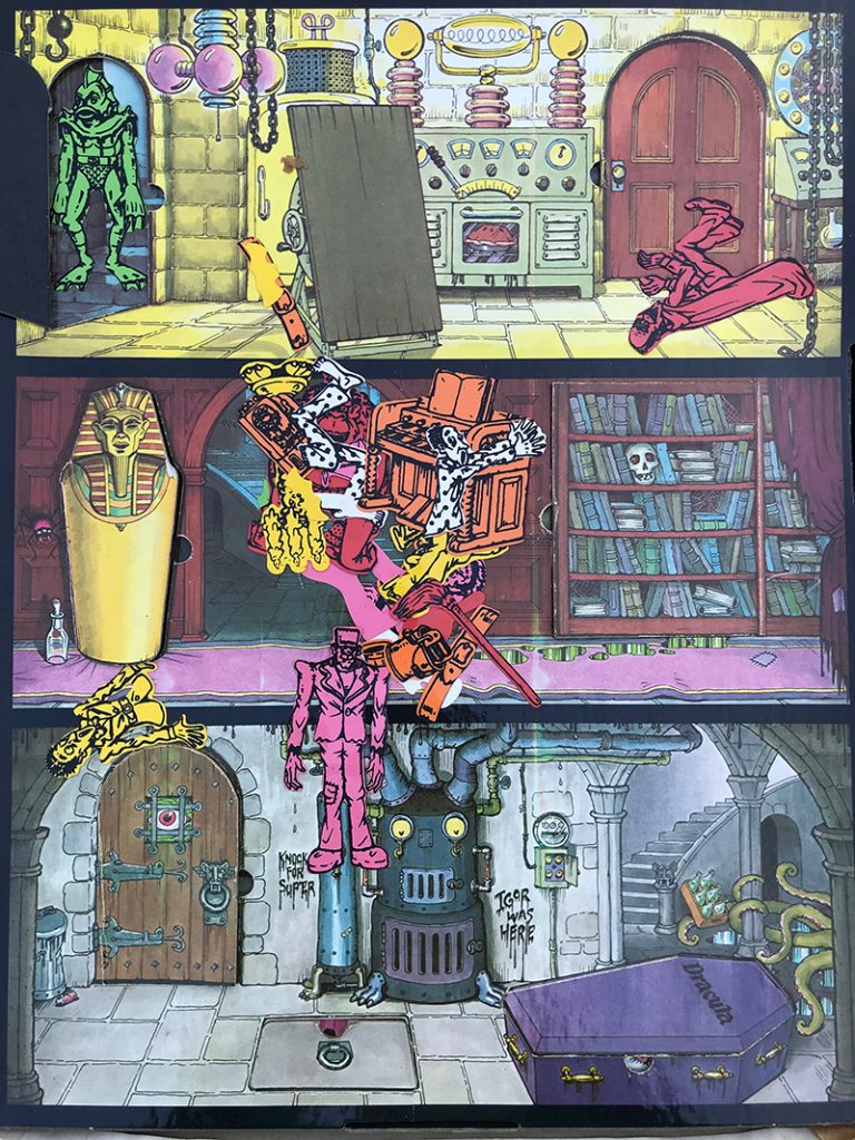 COLORFORMS CASTLE DRACULA FUNHOUSE set, Rare! Vintage! 1970’s ...